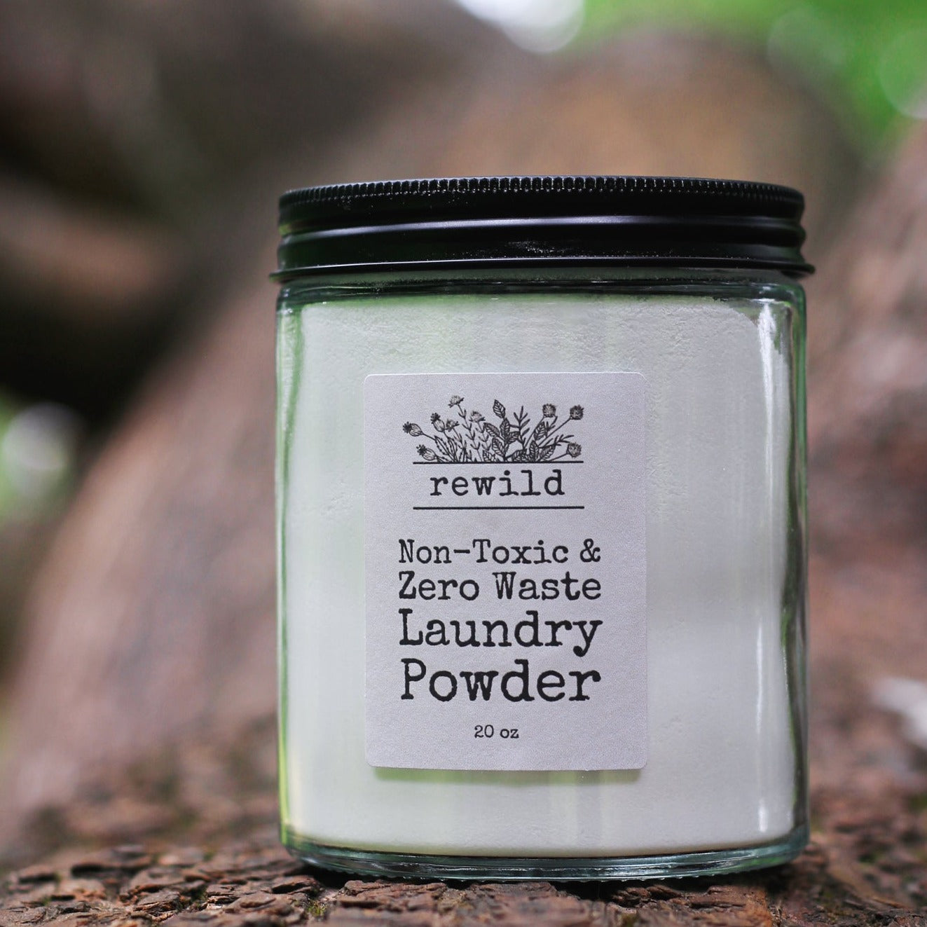 Laundry Powder | Natural & Zero Waste Household Cleaners | rewild