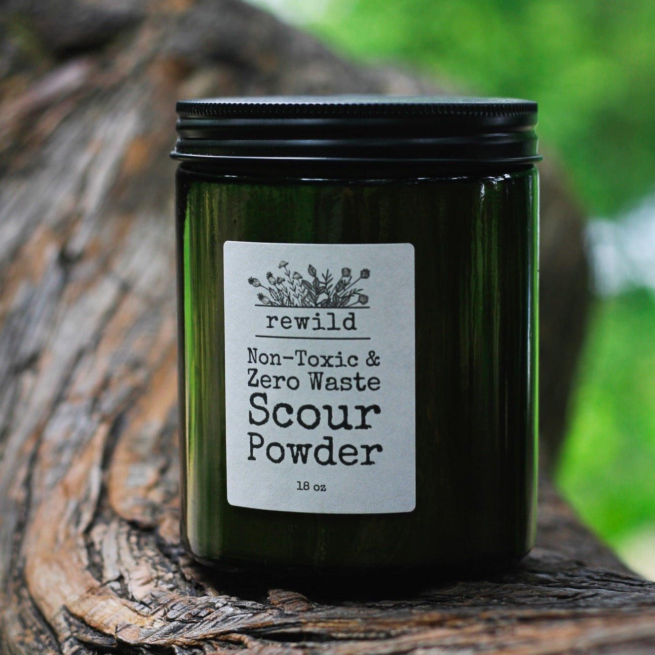 Scour Powder | Natural & Zero Waste Household Cleaners | rewild